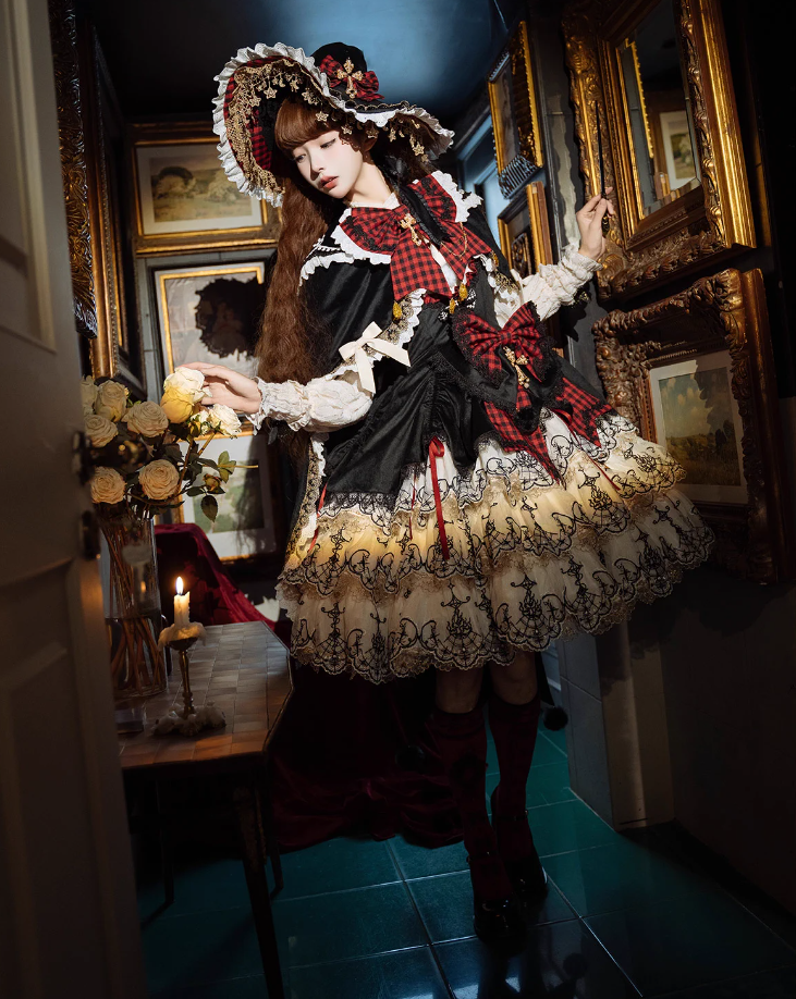 Bramble Rose Astrology Witch Gothic Lolita Full Set -My Lolita Dress