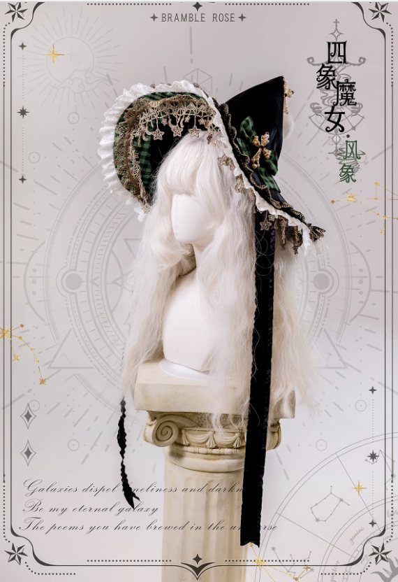 Bramble Rose Astrology Witch Gothic Lolita Full Set -My Lolita Dress