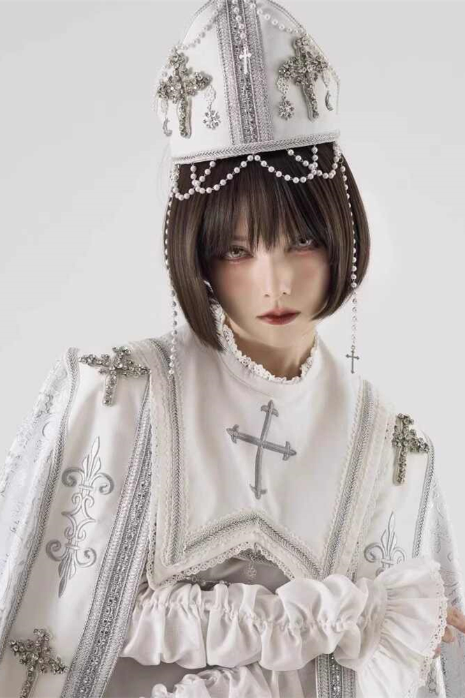 LeMiroir Moonlit Prayer Nun Lolita Accessories - My Lolita Dress