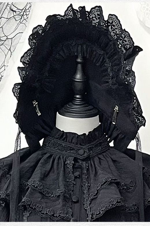 Quiet Place Kuro Shiro Lolita Gothic Accessories