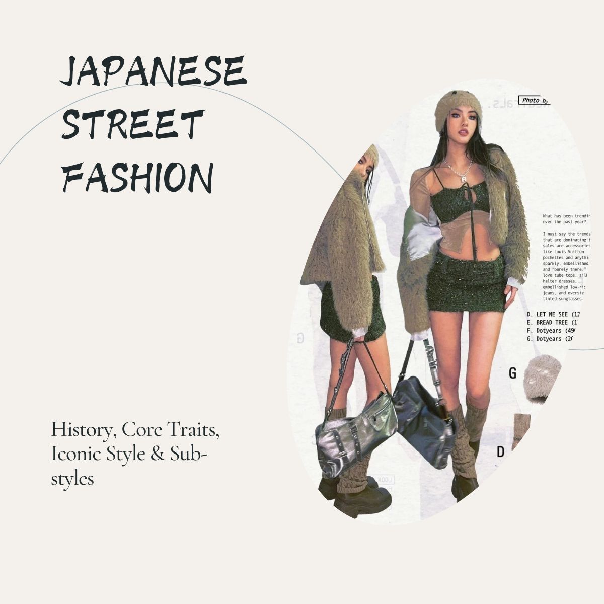 Japanese Street Fashion: History, Key Characteristics & Popular Substyles