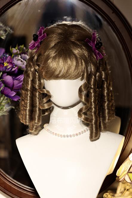 Gorgeous Vintage Roman Curls Lolita Wigs -MY Lolita Dress