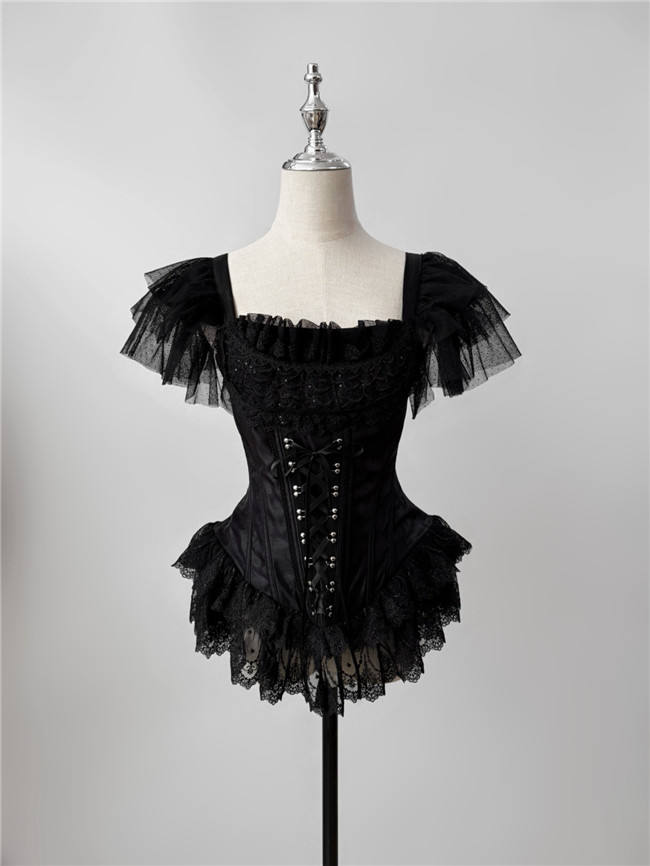 The Muppet Demon Sheep Gothic Lolita Corset and Skirt -My lolita dress