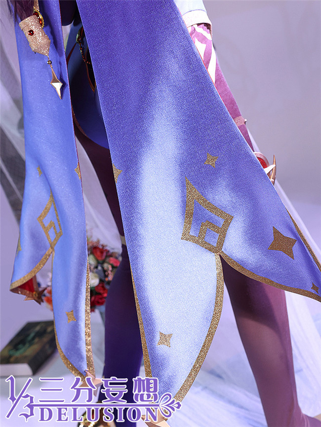 1/3 Delusion Genshin Impact Mona Cosplay Costume