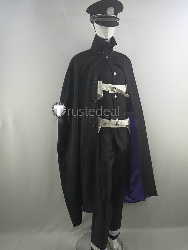 Shin Megami Tensei Devil Summoner Raidou Kuzunoha XIV Black Cosplay Costume