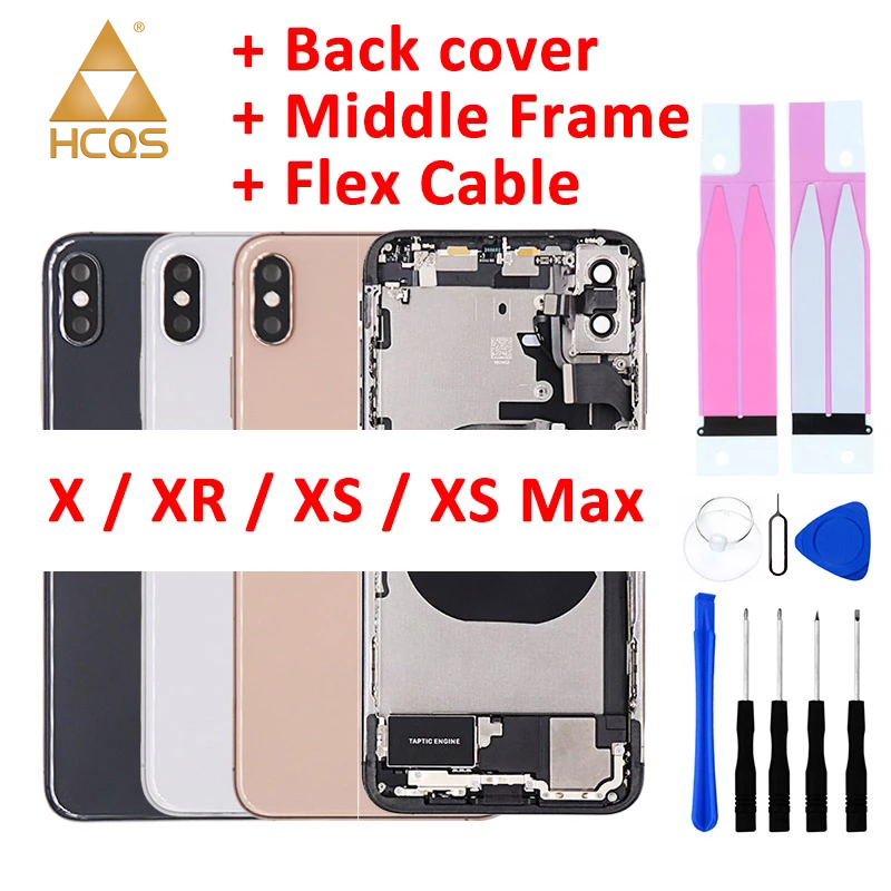 Back-Housing with Small Parts Assembly without Logo