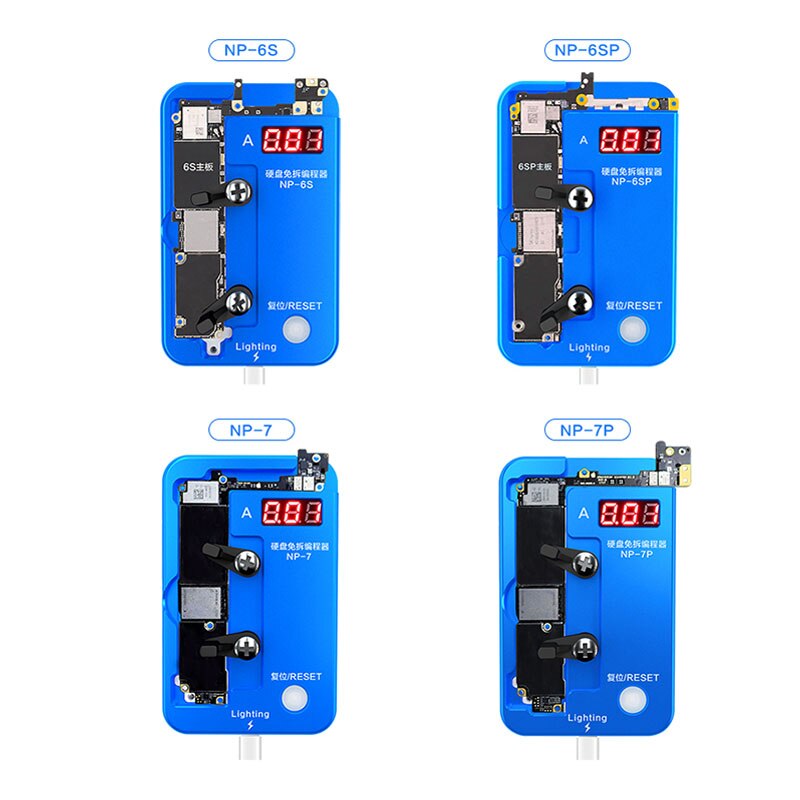 JC NAND Non-removal Programmer for iPhone 6S/6SP/7G/7P/8G/8P/X/XR/XS/XS ...