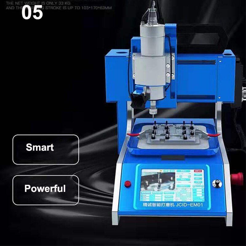 JC EM01 Intelligent BGA Chip Grinding Machine CPU NAND Flash IC Chips ...