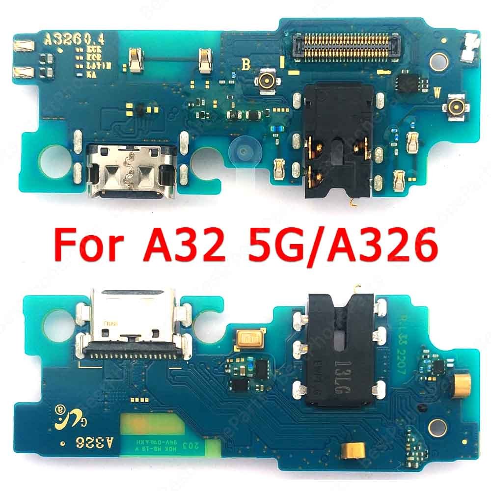 Original Charge Board For Samsung Galaxy A31 A32 5G A315 A325 A326 Charging Port Pcb Dock Plate ...