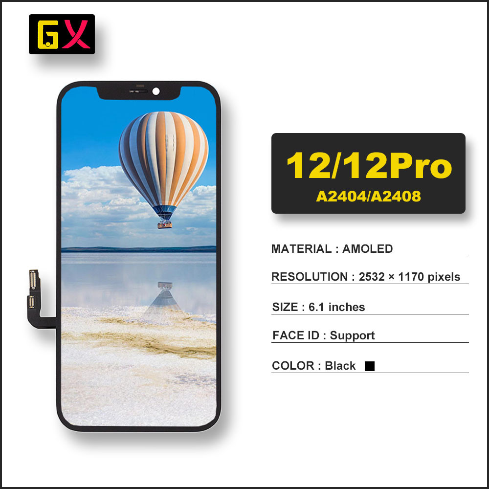 GX Hard Oled Screen for iPhone 12/12 Pro Screen Assembly
