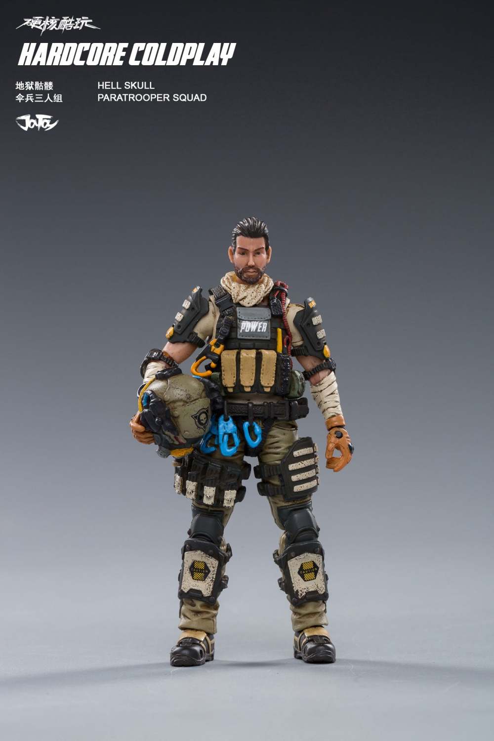 JOYTOY 2020KL01 1:18 SKELETON FORCES - PARATROOPER SQUAD