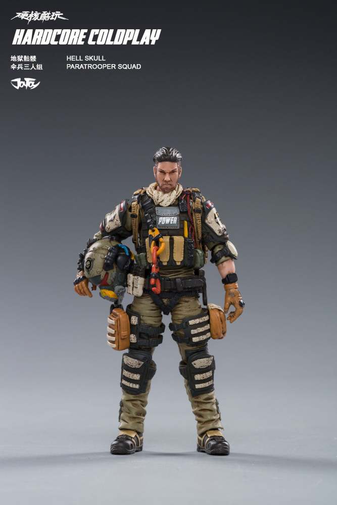 JOYTOY 2020KL01 1:18 SKELETON FORCES - PARATROOPER SQUAD