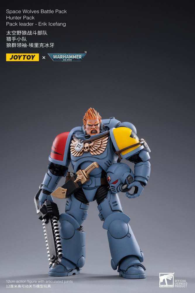 JOYTOY JT2054 Warhammer 40k 1: 18 Warhammer Space Wolves Battle Pack ...