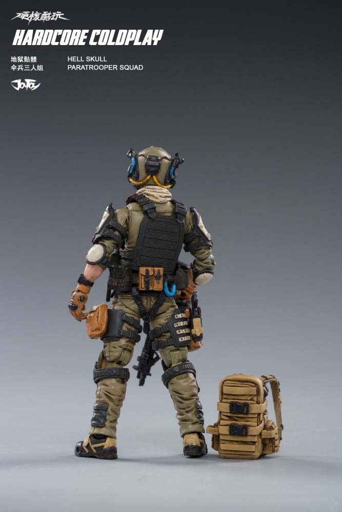 JOYTOY 2020KL01 1:18 SKELETON FORCES - PARATROOPER SQUAD