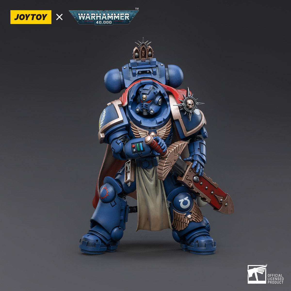 JOYTOY JT3556 Warhammer 40k 1: 18 Ultramarines Captain With Master ...