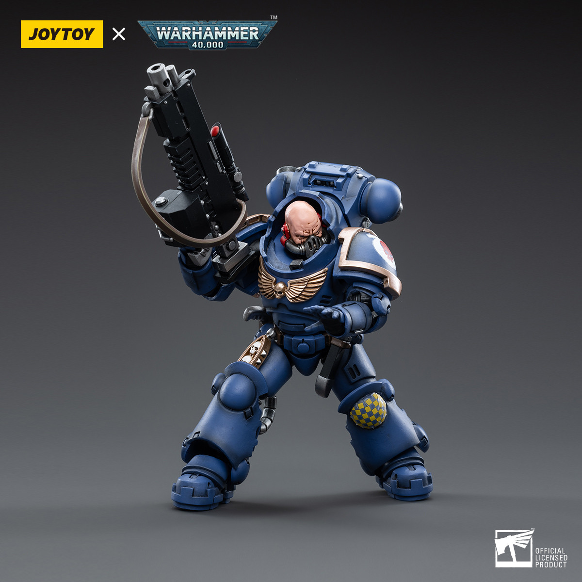 JOYTOY Warhammer 40k 1: 18 Ultramarines Heavy Intercessor