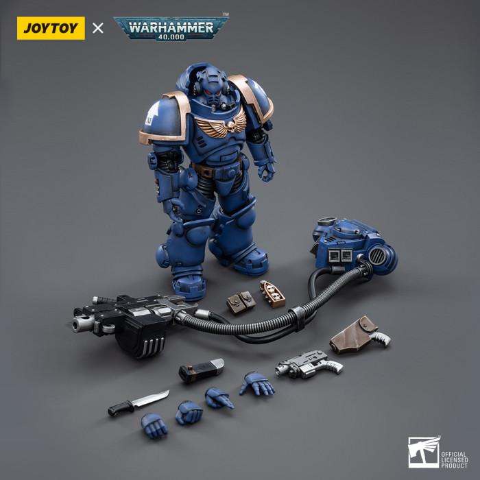 JOYTOY Warhammer 40k 1: 18 Ultramarines Heavy Intercessor