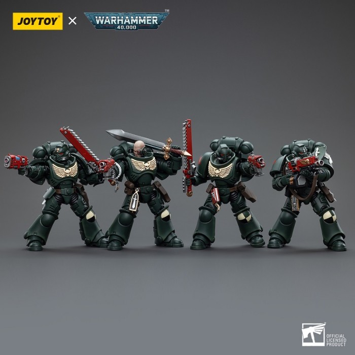 JOYTOY Warhammer 40k 1: 18 Dark Angels Intercessors
