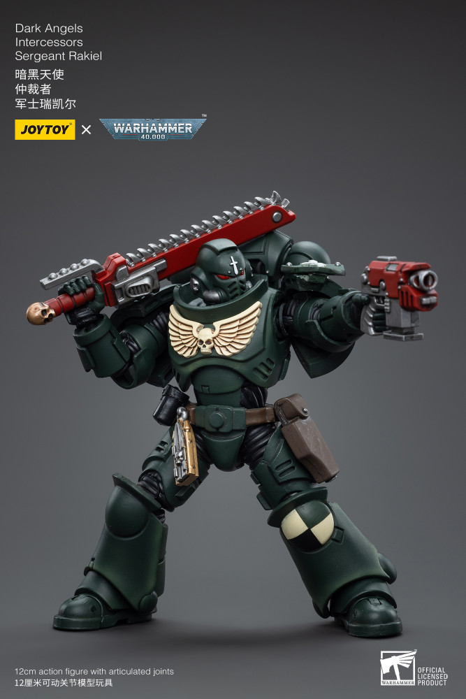 JOYTOY Warhammer 40k 1: 18 Dark Angels Intercessors