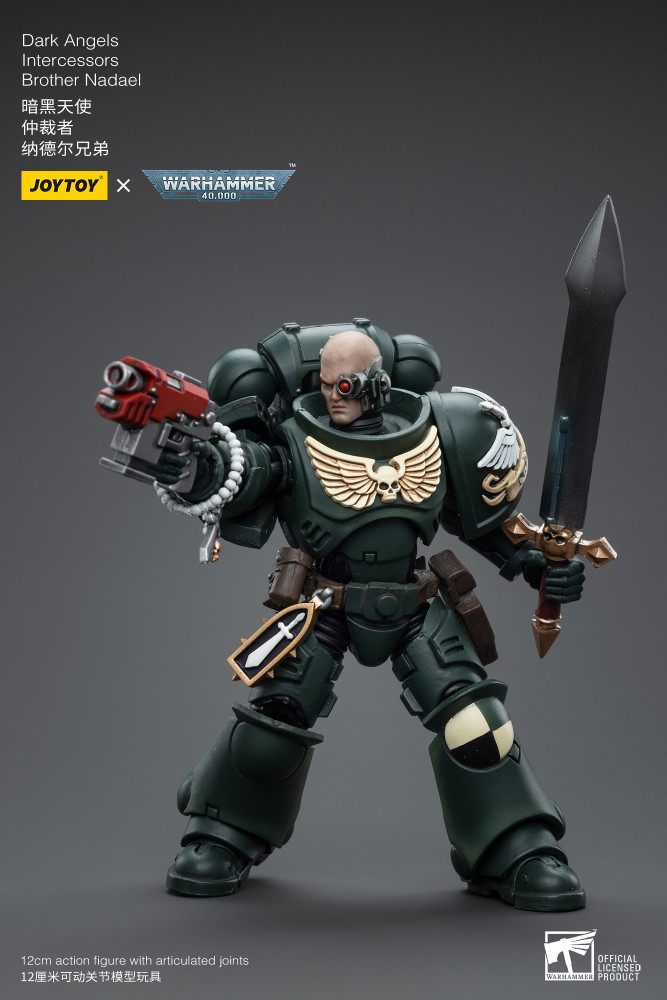 JOYTOY Warhammer 40k 1: 18 Dark Angels Intercessors