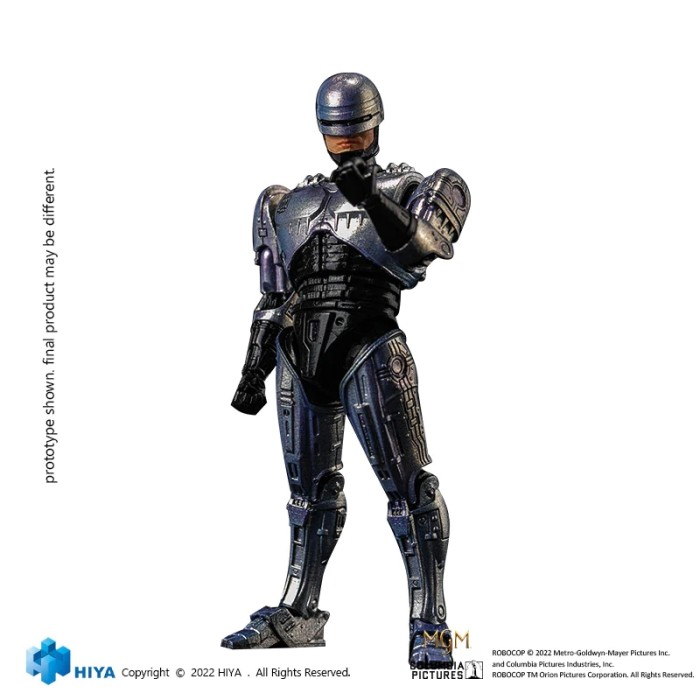 HIYA LR0075 Exquisite Mini Series 1/18 Scale 4 Inch ROBOCOP 1 Robocop