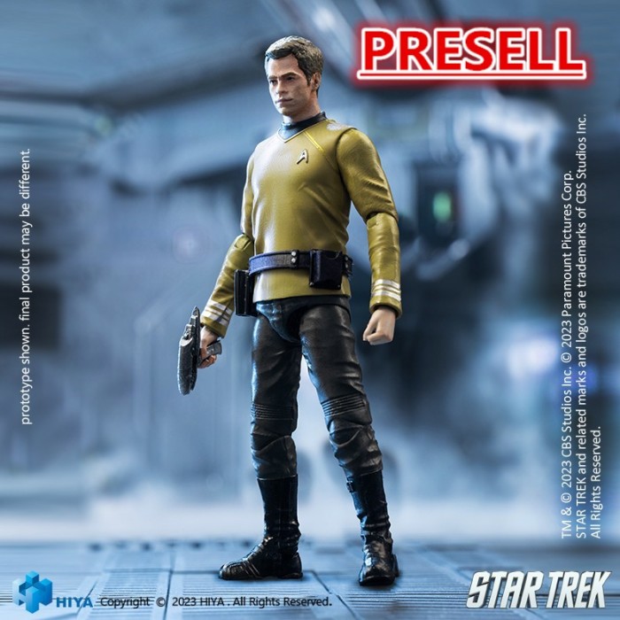 HIYA EMS0255 Exquisite Mini 1/18 Star Trek 2009 Kirk