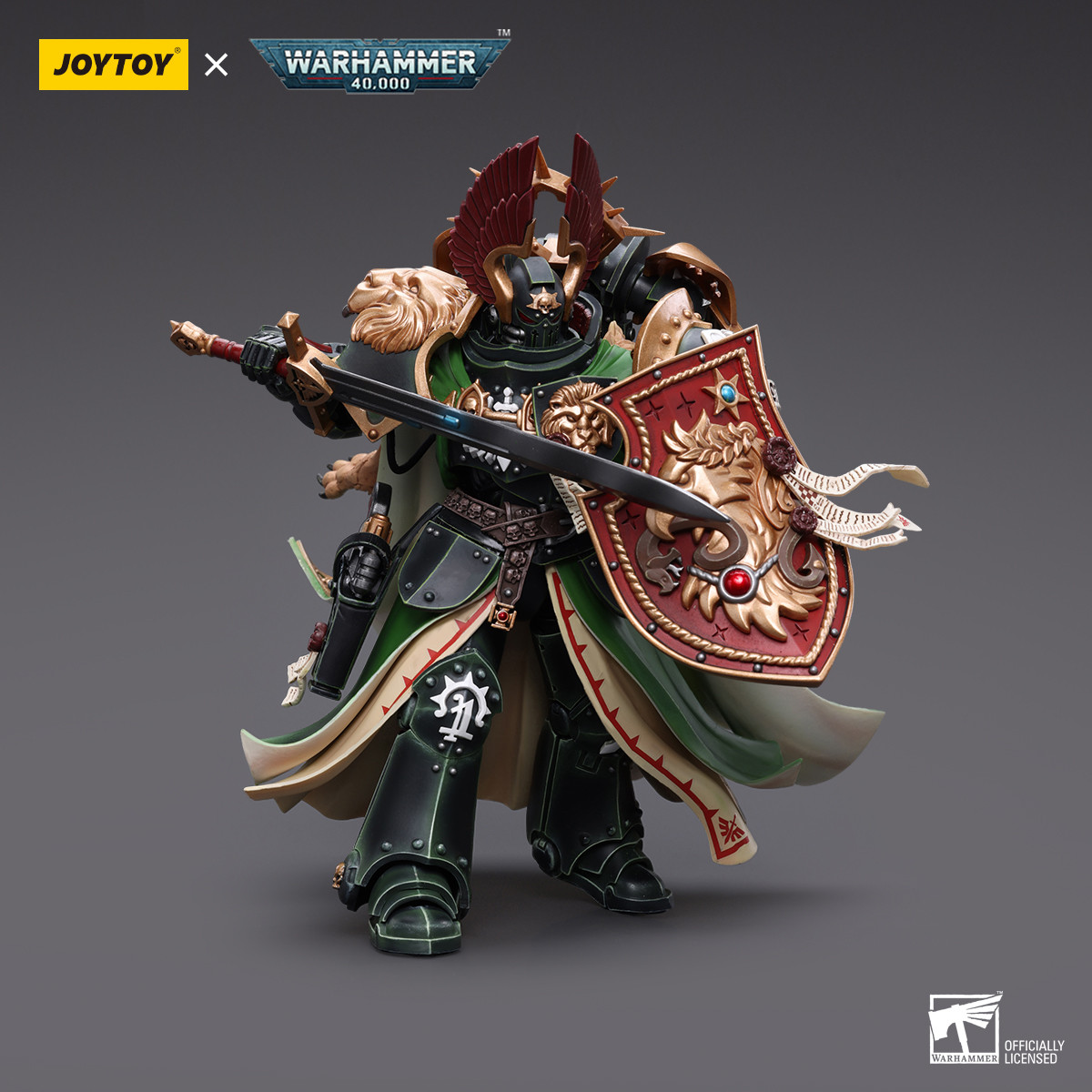 JOYTOY JT7882 Warhammer 40k 1: 18 Dark Angels Primarch Lion El‘Jonson