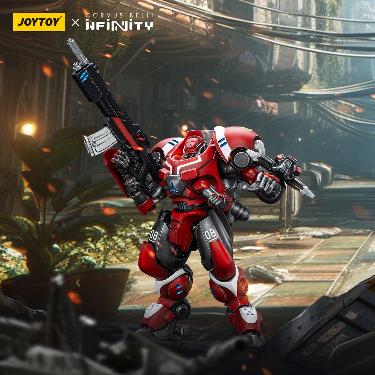 JOYTOY JT9428 Infinity - Corvus Belli Nomads Gecko Squadron