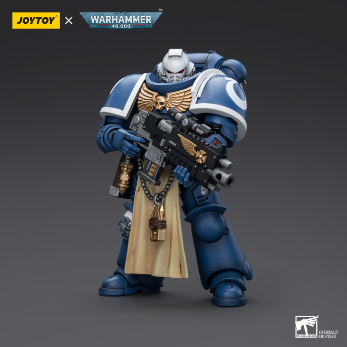 JOYTOY Warhammer 40k 1: 18 Ultramarines Sternguard Veteran Sergeant