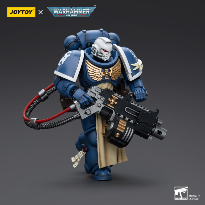 JOYTOY Warhammer 40k 1: 18 Ultramarines Sternguard Veteran Sergeant