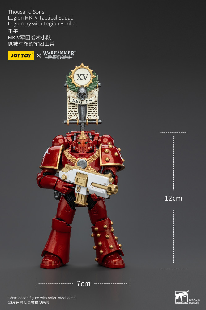 JOYTOY Warhammer The Horus Heresy 1:18 Thousand Sons Legion MK IV ...