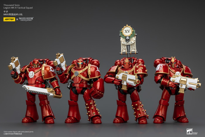 JOYTOY Warhammer The Horus Heresy 1:18 Thousand Sons Legion MK IV ...