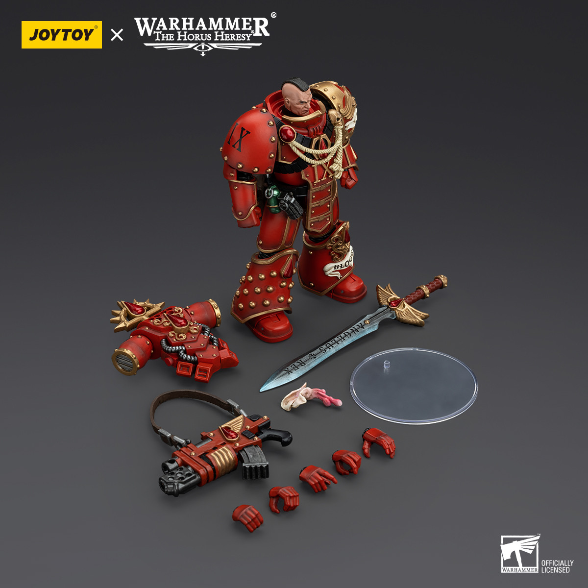 JOYTOY the Horus Heresy 1: 18 Blood Angels Raldoron First Captain of ...