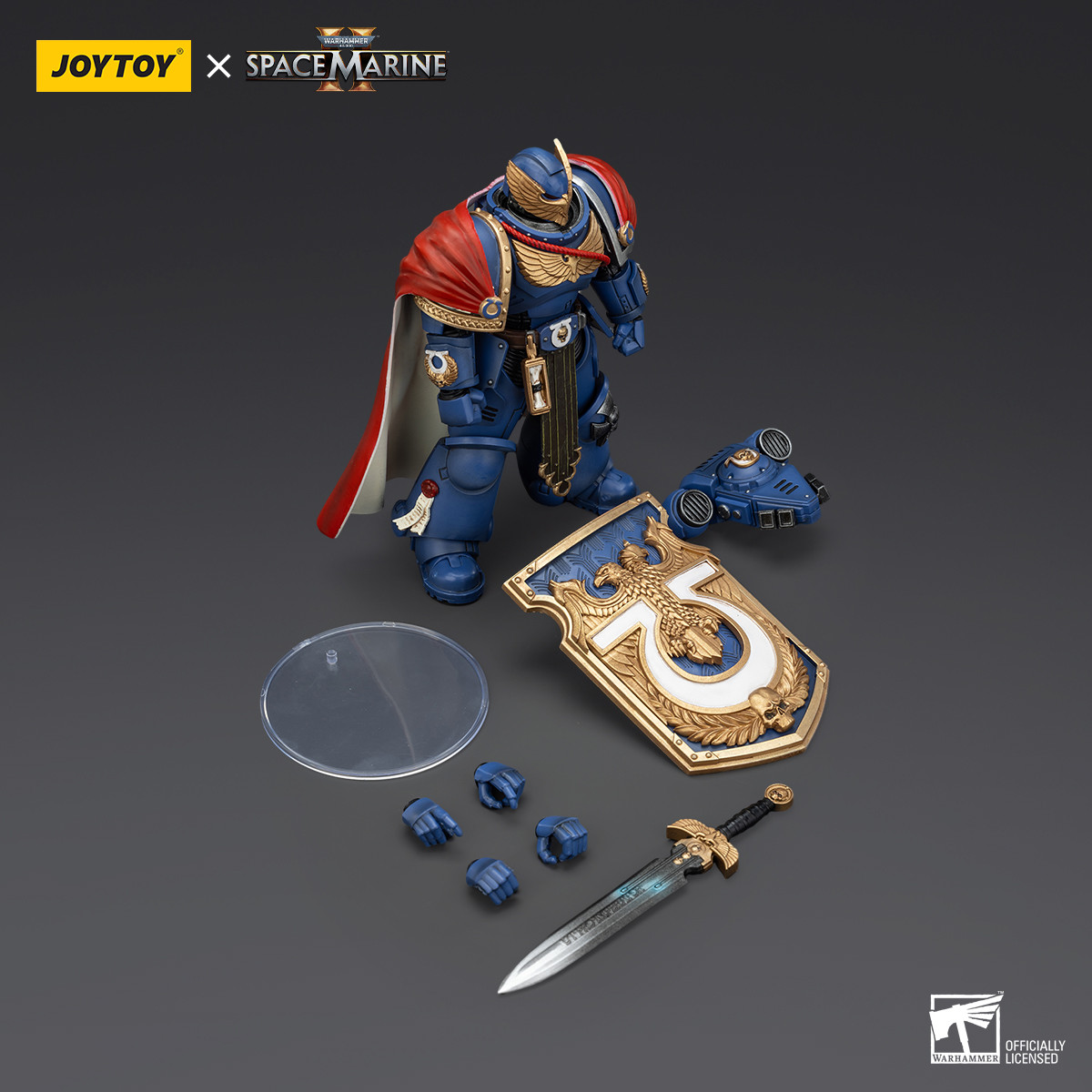 JOYTOY Warhammer 40k Space Marine 2 1: 18 Ultramarines Marneus Calgar ...