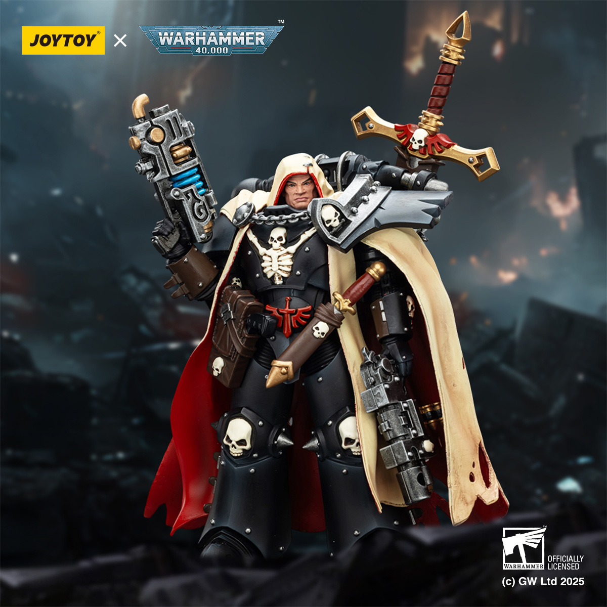 JOYTOY JT01826 Warhammer 40k 1: 18 ChaosSpace Marines Cypher Lord of ...