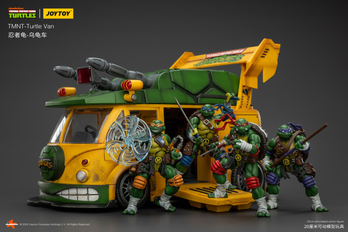 JOYTOY JT02540 Teenage Mutant Ninja Turtles TMNT Turtle Van