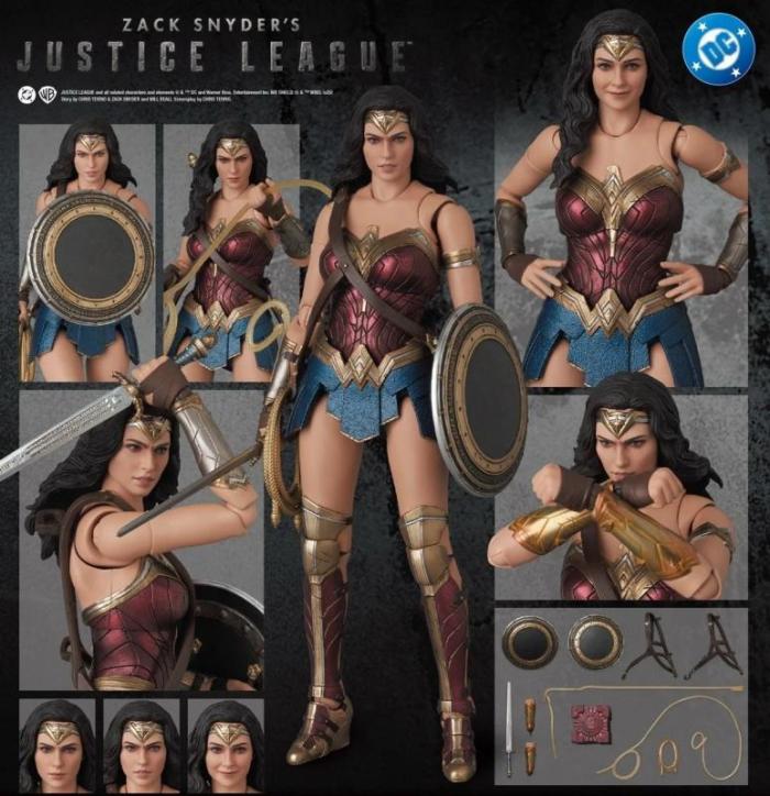 Medicom MAFEX Zack Snyder's Justice League Wonder Woman
