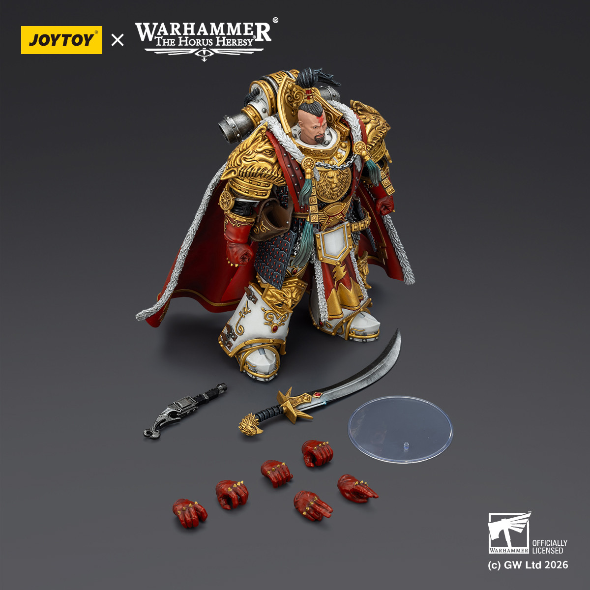JOYTOY JT03363 Warhammer The Horus Heresy 1: 18 White Scars Jaghatai ...